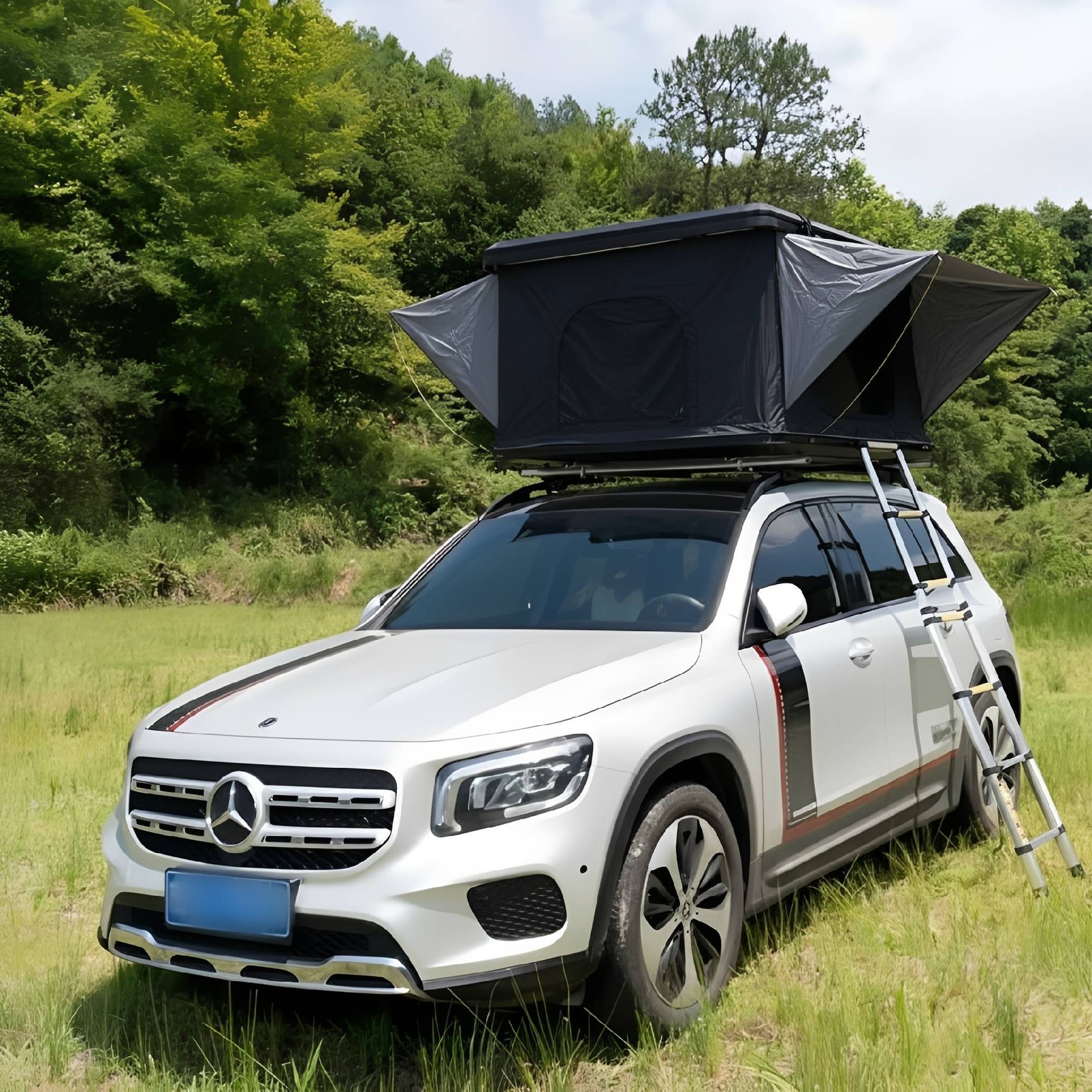 Vista Voyager-Black-Roof Top Tent Factory